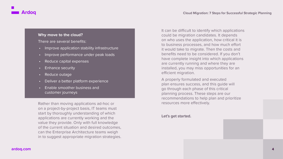 7 Steps For Successful Cloud Migration Planning Ardoq